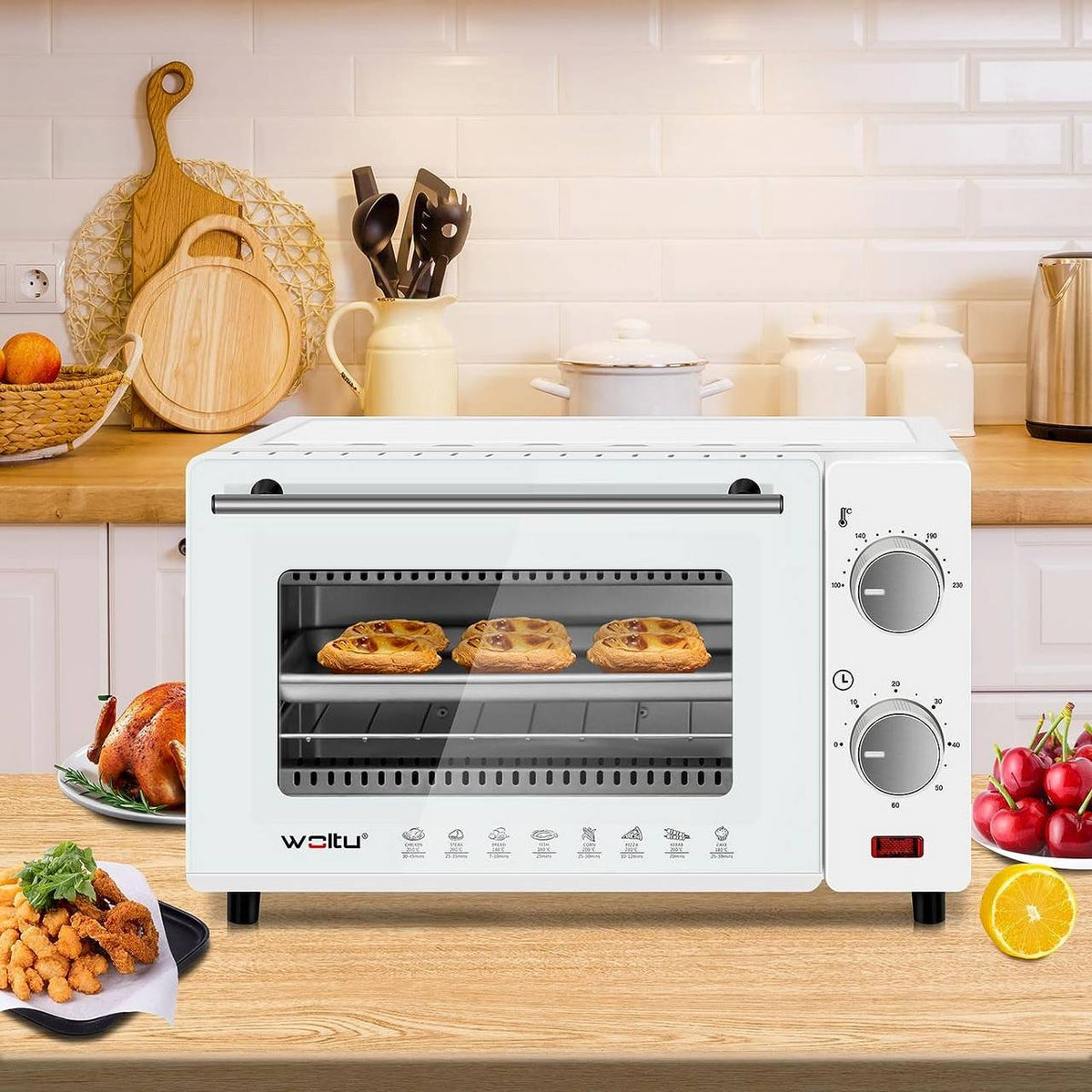 Rootz Mini Oven - Compact Oven - Space-Saving Cooker - Efficient Tempe ...